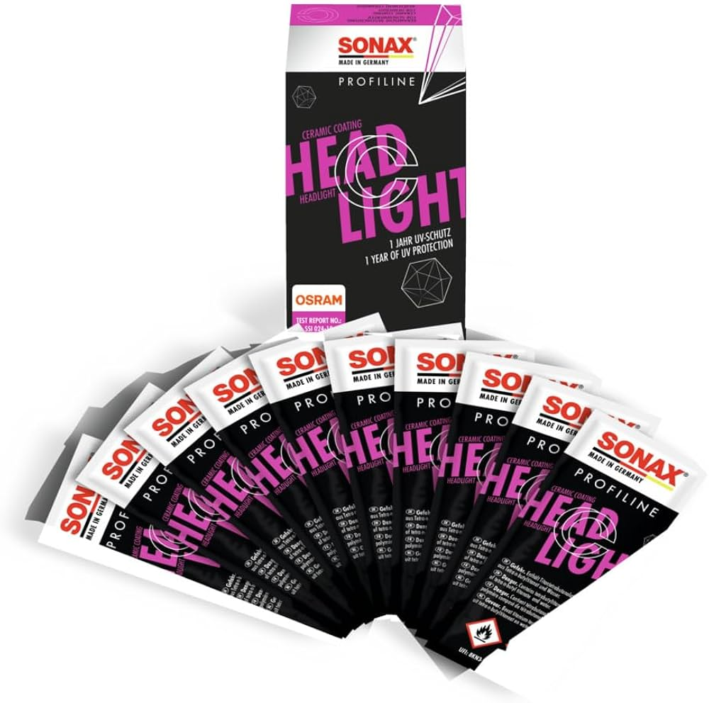 SONAX Ceramic Headlight Coating – SONAX Australia