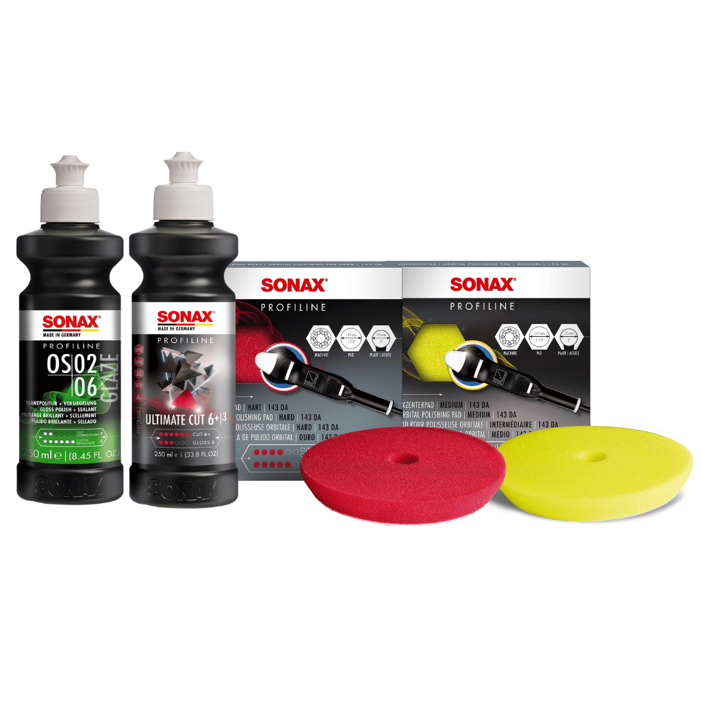 SONAX Paint Correction Bundle | Starter Cut & Polish Kit – SONAX Australia