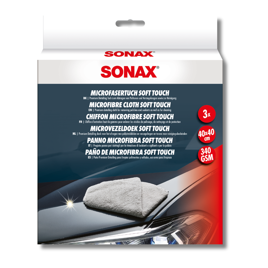 Microfibre Premium Soft Touch Cloth – SONAX Australia